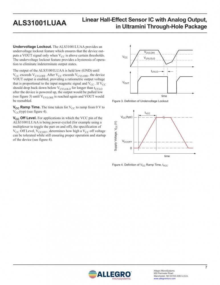 ALS31001LUAATN datasheet page 7