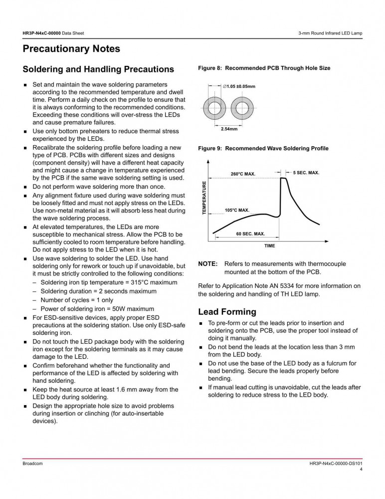 Broadcom HR3P-N4CC-00000 datasheet page 4