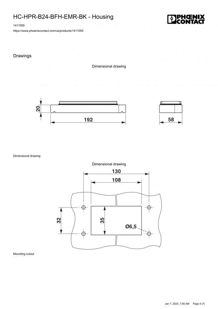 Phoenix Contact 1411055 technical document page 4