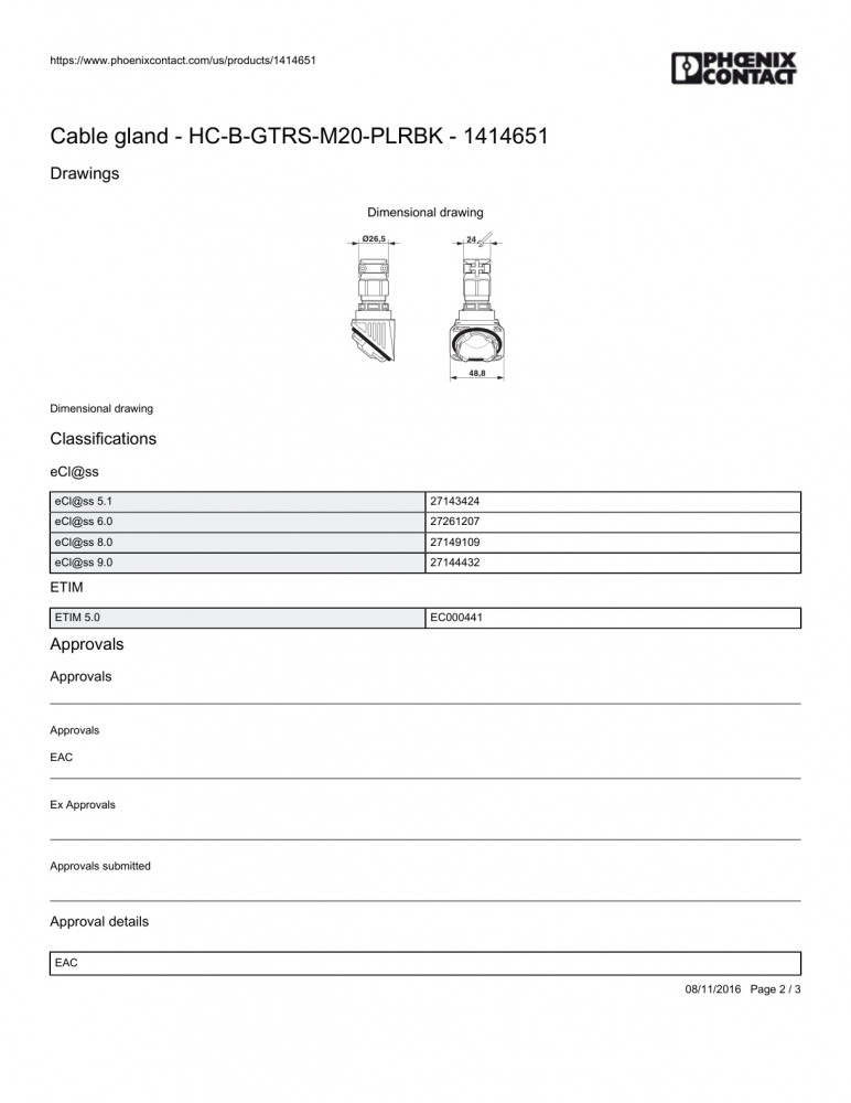 Phoenix Contact 1414651 product document page 2