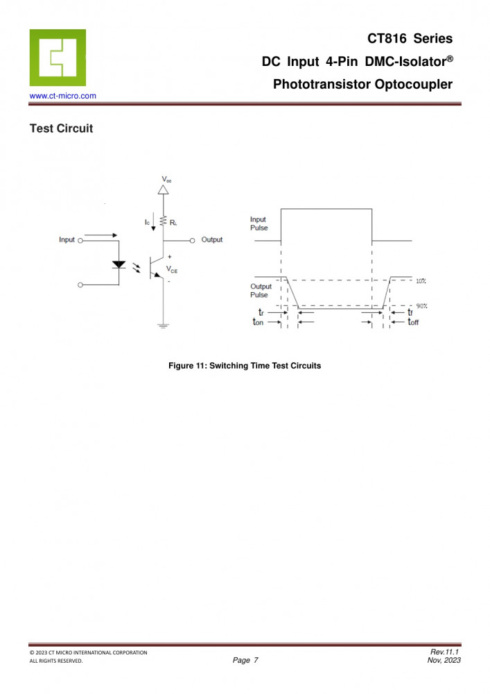 CT816 datasheet page 7