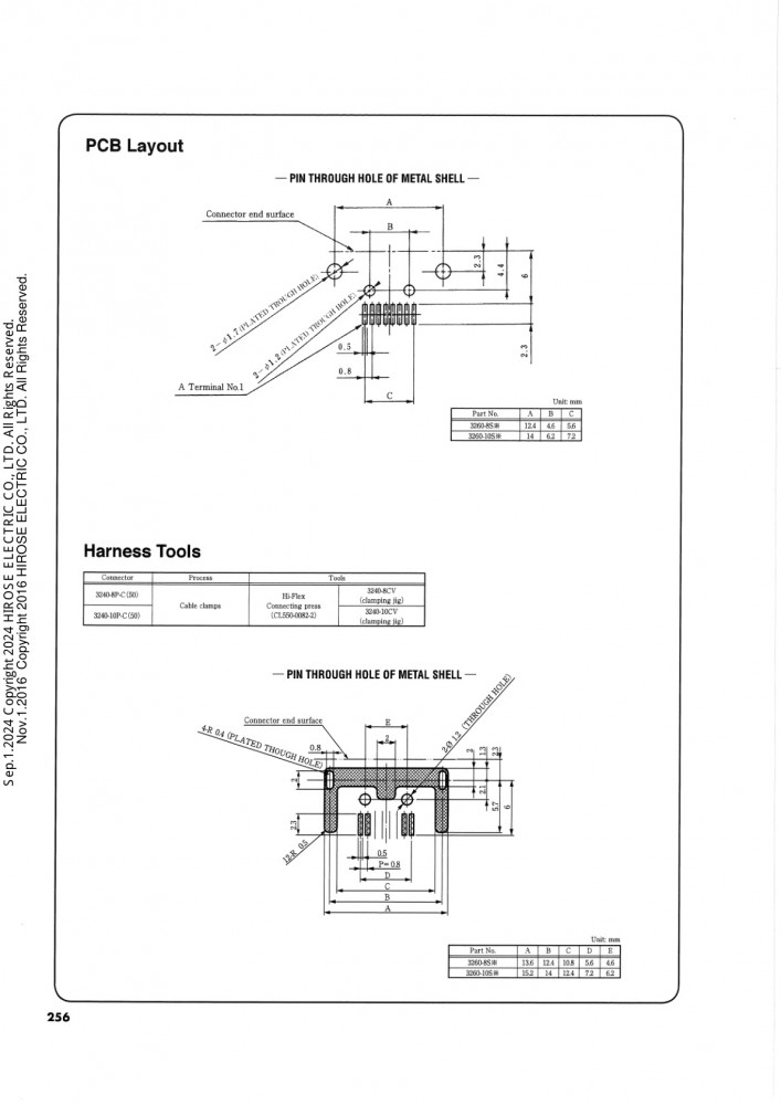 HRS 3200 Series technical document page 4