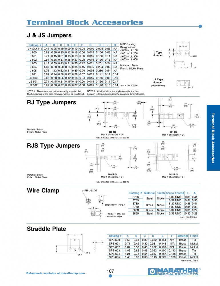 JRH Electronics J601 jumper technical reference page