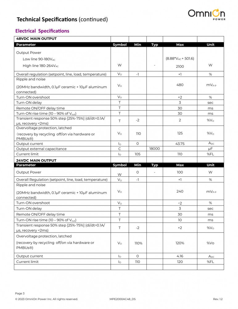 MPE2000 technical document page 3