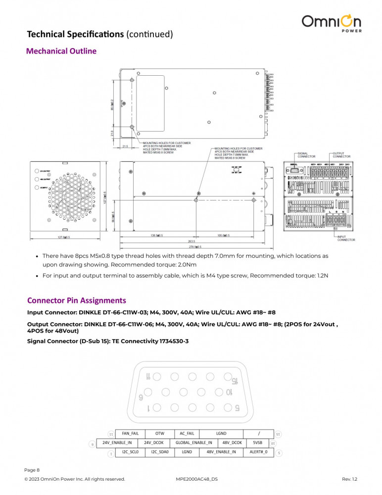 MPE2000 technical document page 8
