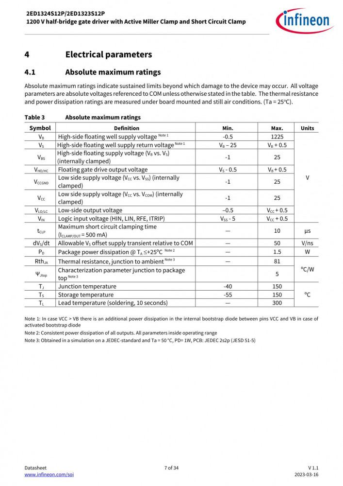 2ED1323S12PXUMA1 datasheet page 7