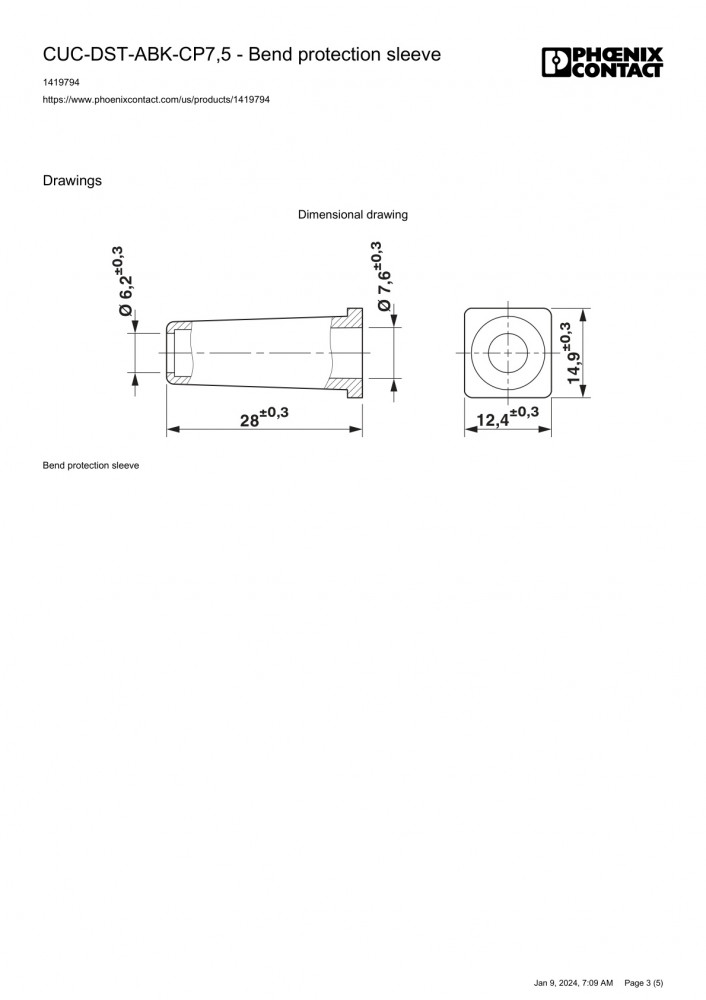 Phoenix Contact 1419794 technical document page 3