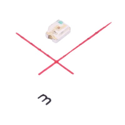 Amicc A-SP170W1D-A03-3T Discrete LED Indicator Chip