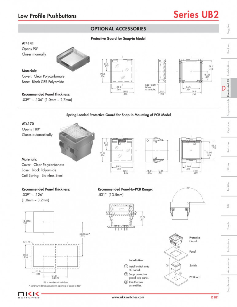 UB215 technical document page 10