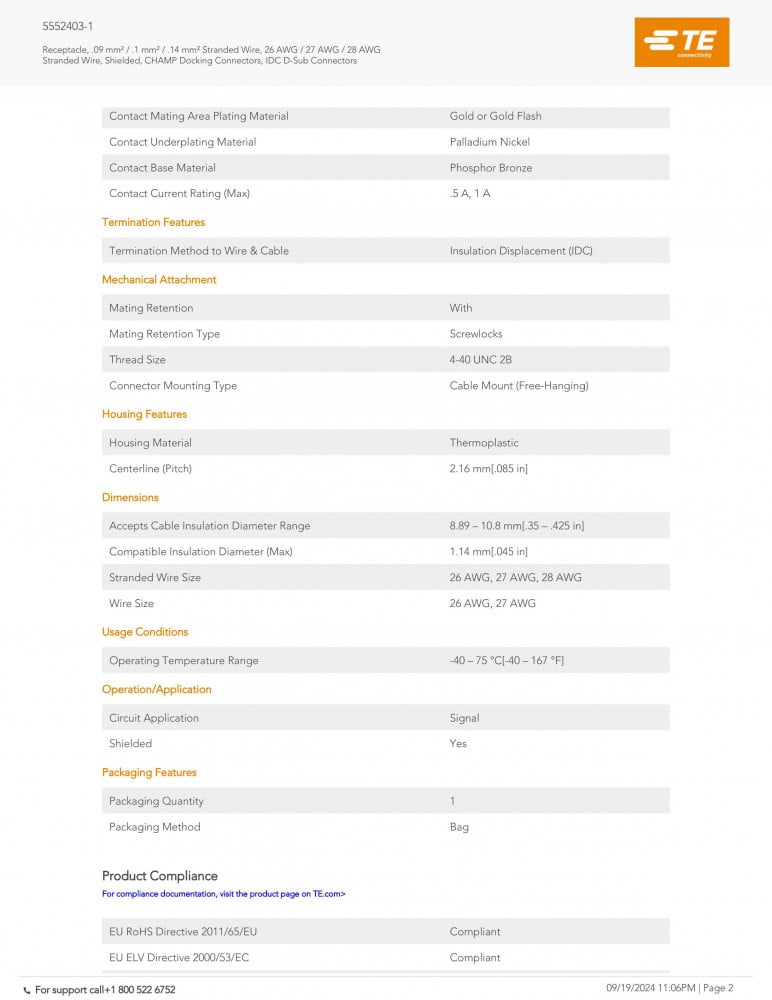 5552403-1 technical document page 2
