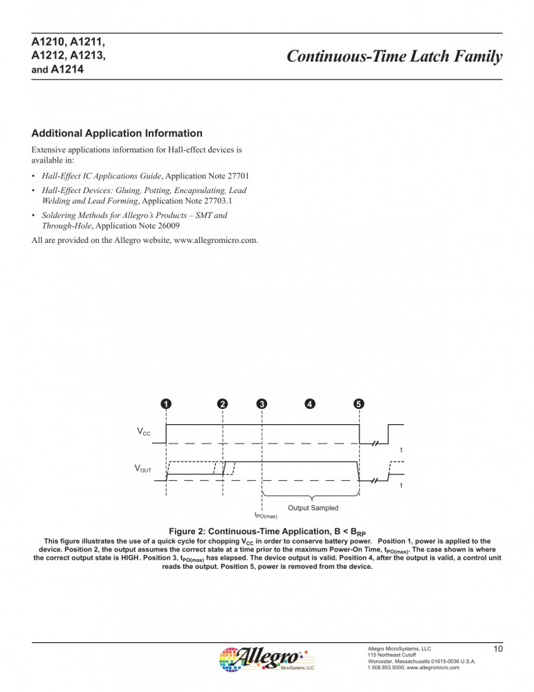 A1212LUA-T datasheet page 10