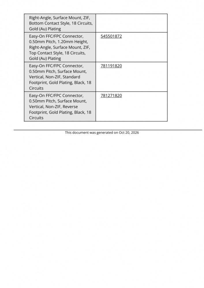 Molex 150200194 specification page 4