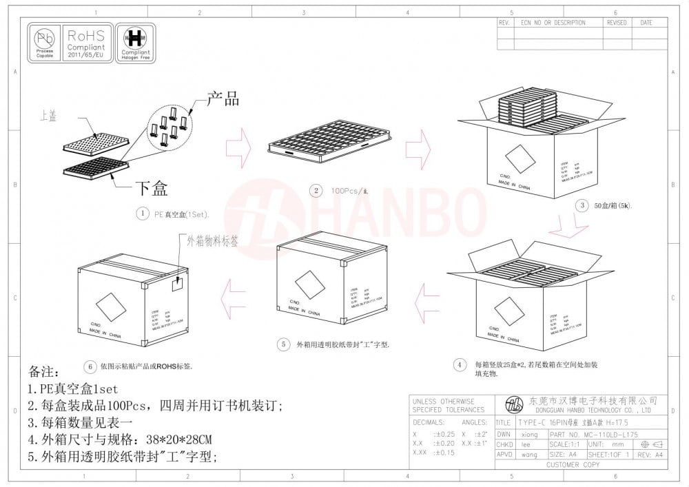 MC-110LD-L175 technical drawing page 2