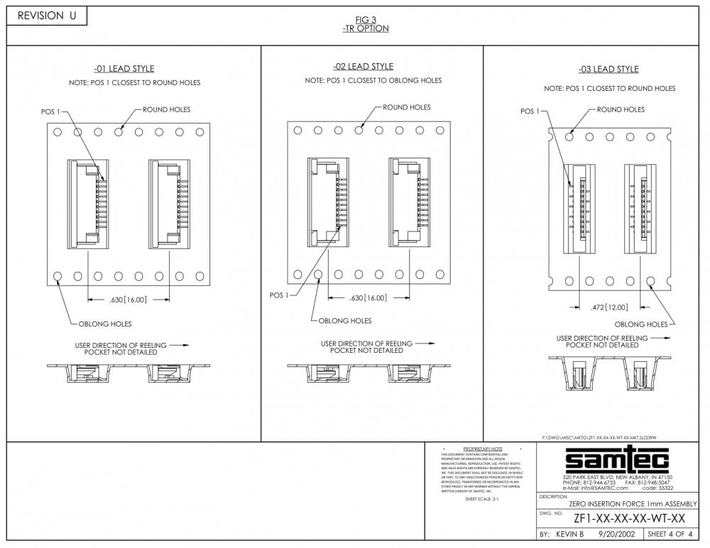 Samtec ZF1-04-02-T-WT technical drawing page 4