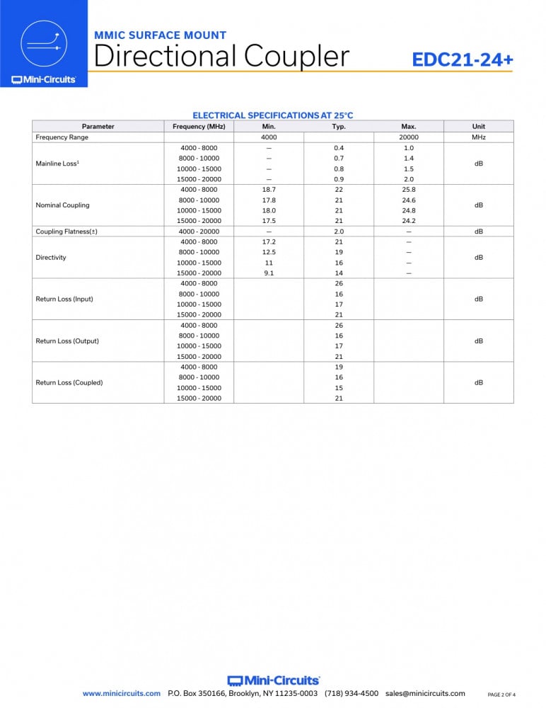 EDC21-24+ technical document page 2
