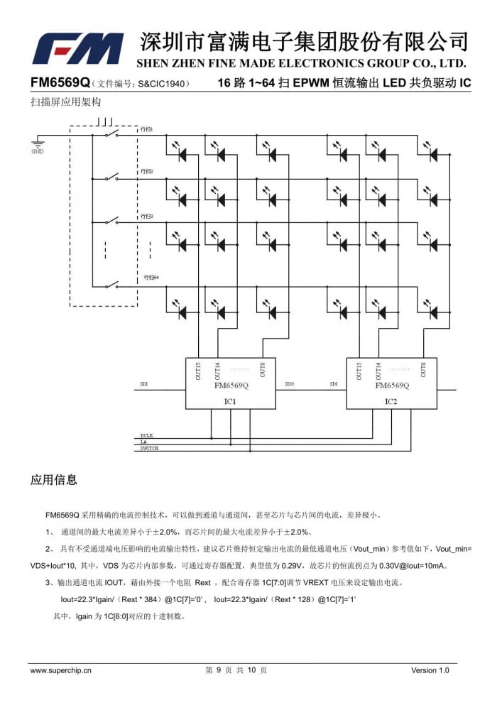 FM6569Q datasheet page 9