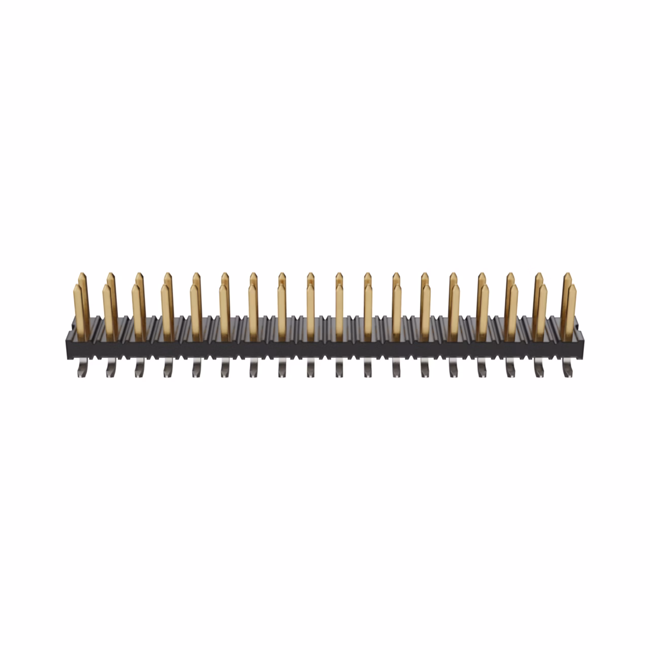 Milli-Grid Header, Vertical, Surface Mount, 36 Circuits, 0.38µm Gold (Au) Plating, Mating Pin Length 3.80mm, Tube, Lead-Free for sale