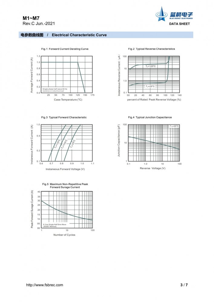 BLUE ROCKET M4 datasheet page 3