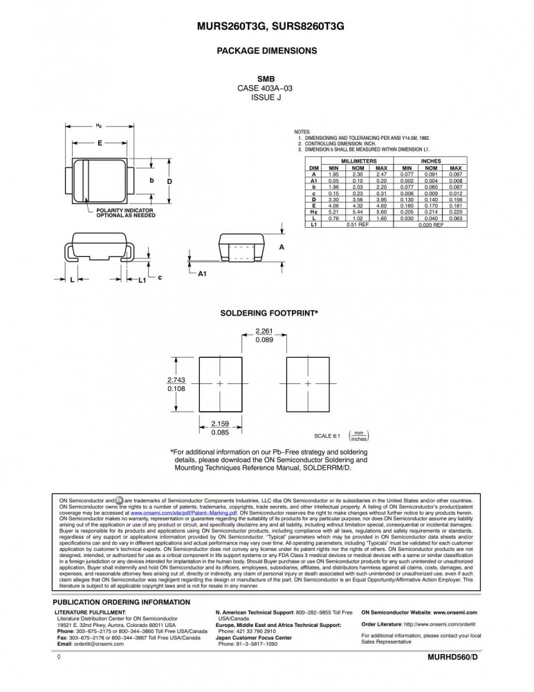 MURS260T3G datasheet page 4