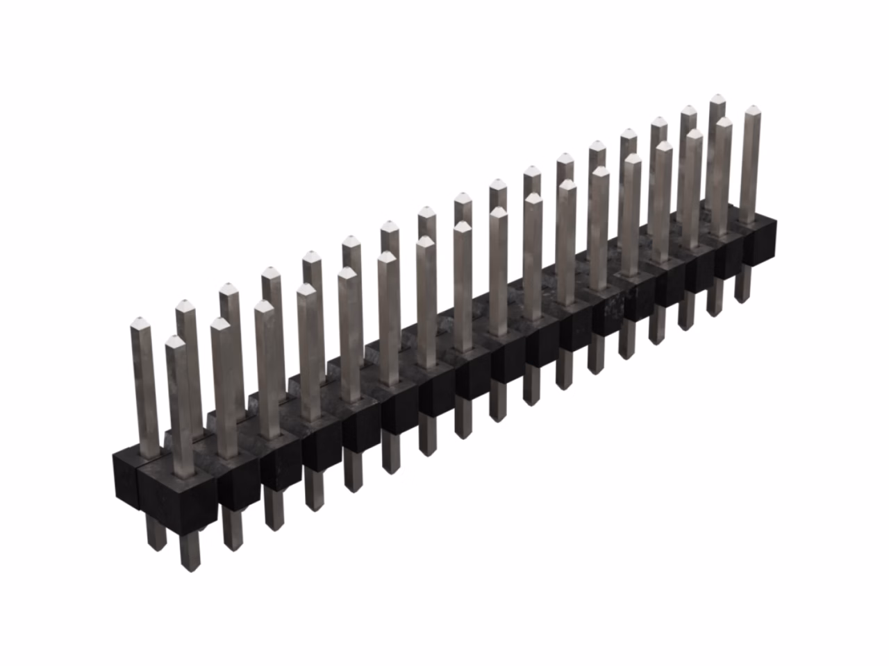 C-Grid Header, 2.54mm Pitch, Through Hole, Dual Row, Vertical, 34 Circuits, 2.54µm Tin (Sn) Plating, Tray Packaging, Lead-Free for sale