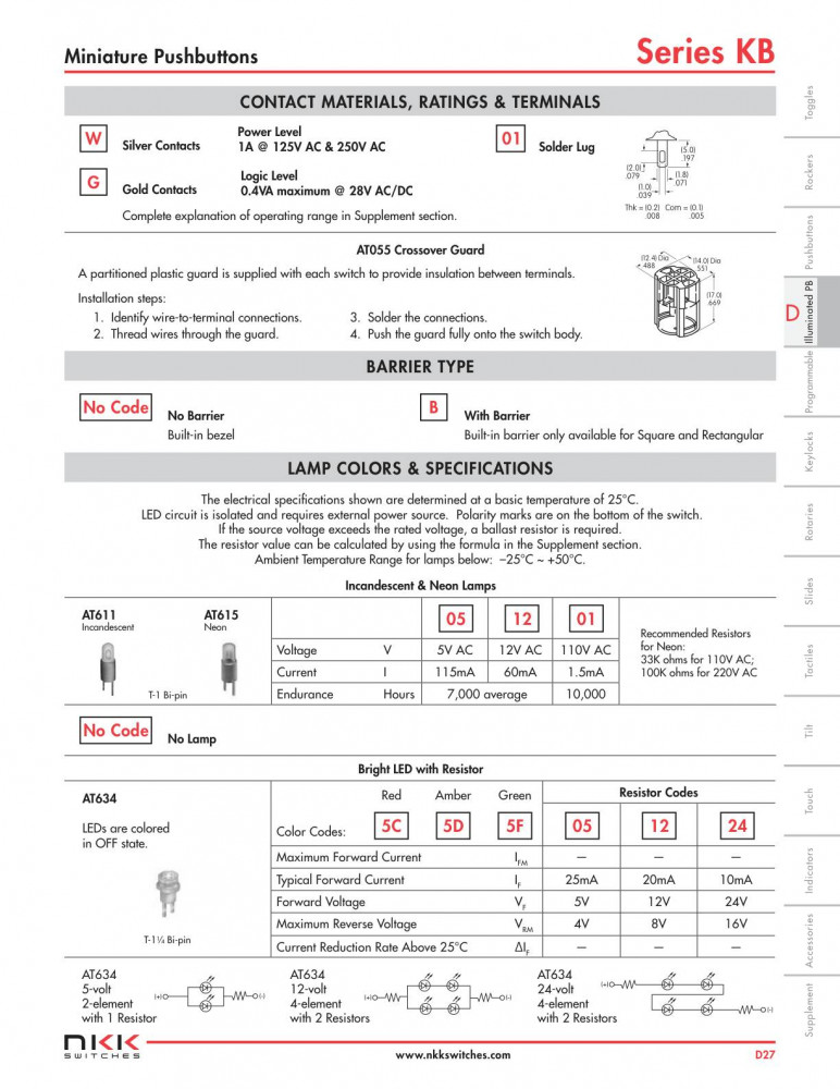 KB series technical document, page 6