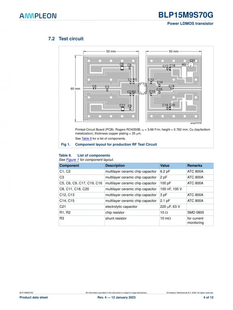 BLP15M9S70GZ datasheet page 4
