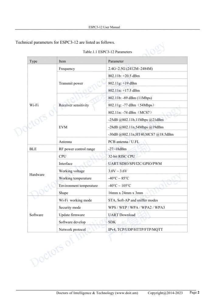 ESPC3-12-N4 datasheet page 5