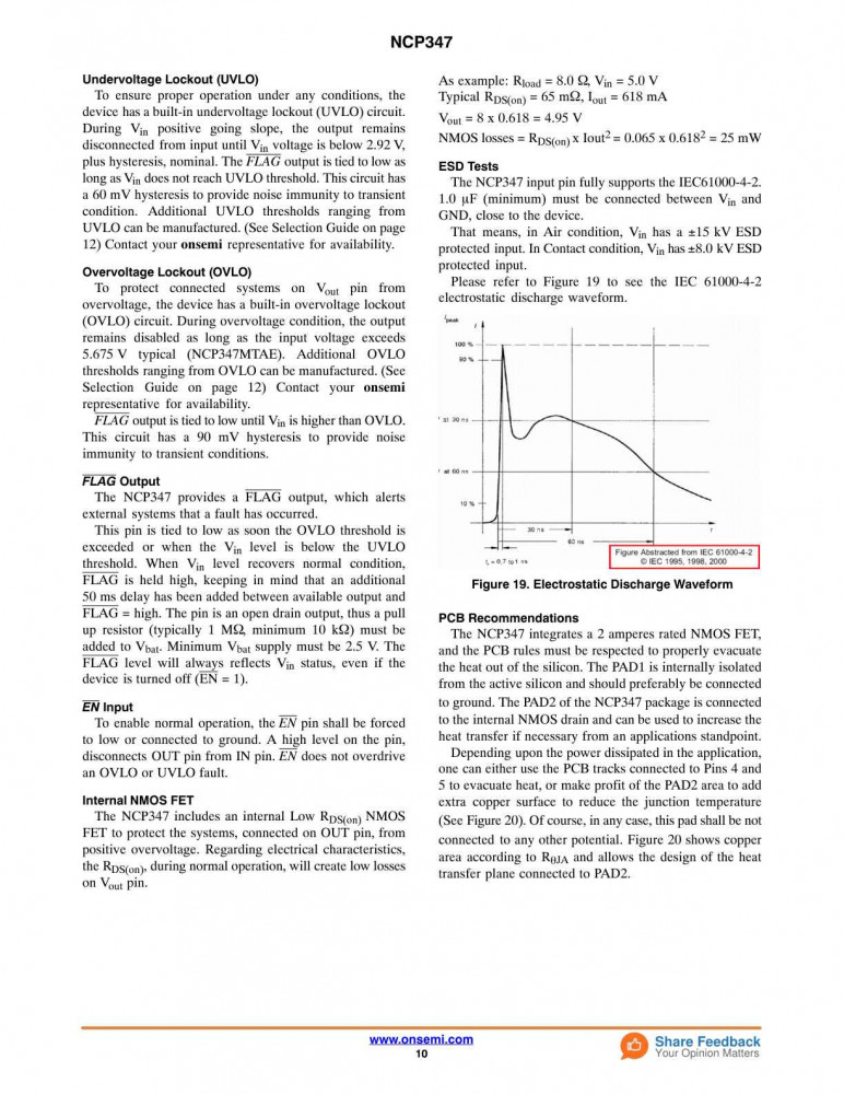 NCP347 datasheet page 10