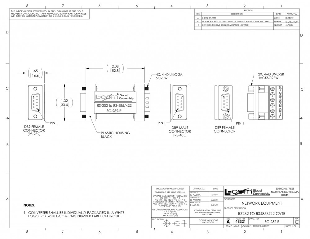 SC-232-E technical document preview