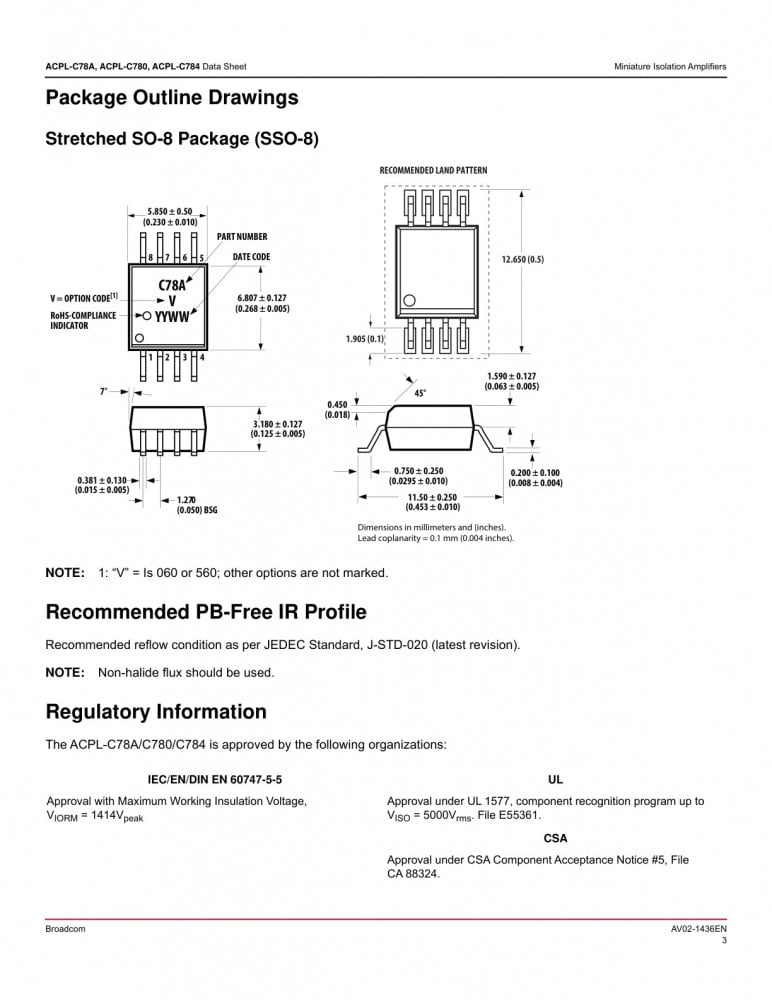 ACPL-C780-560E datasheet page 3