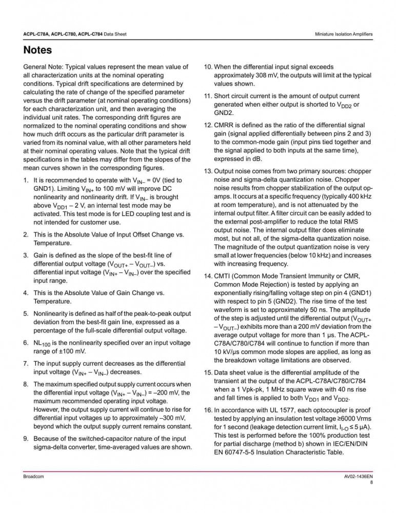 ACPL-C780-560E datasheet page 8