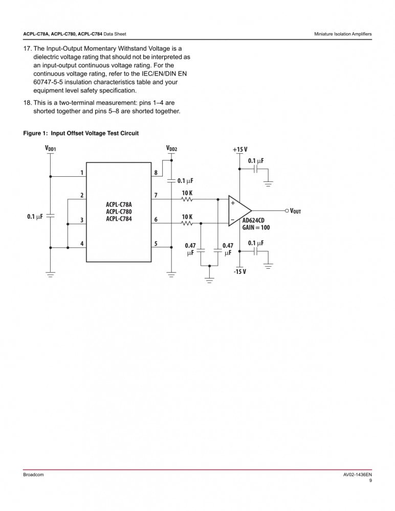 ACPL-C780-560E datasheet page 9