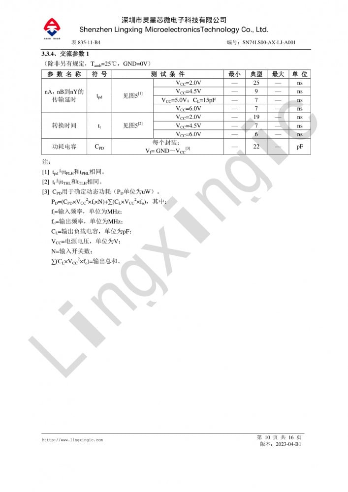 SN74LS00DR datasheet page 10