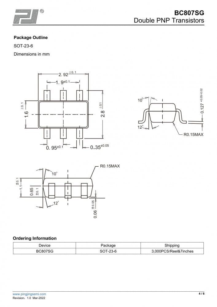 BC807SG-25 datasheet page 4