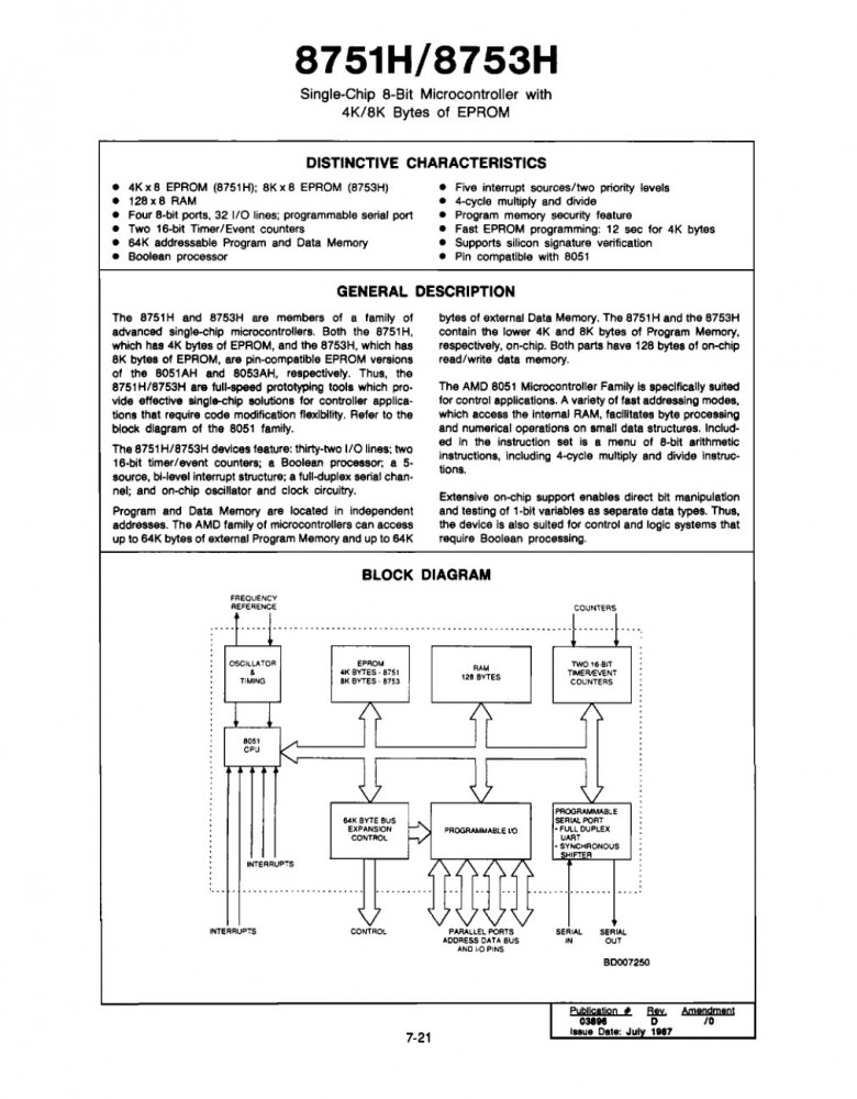 D8751H technical document page 2