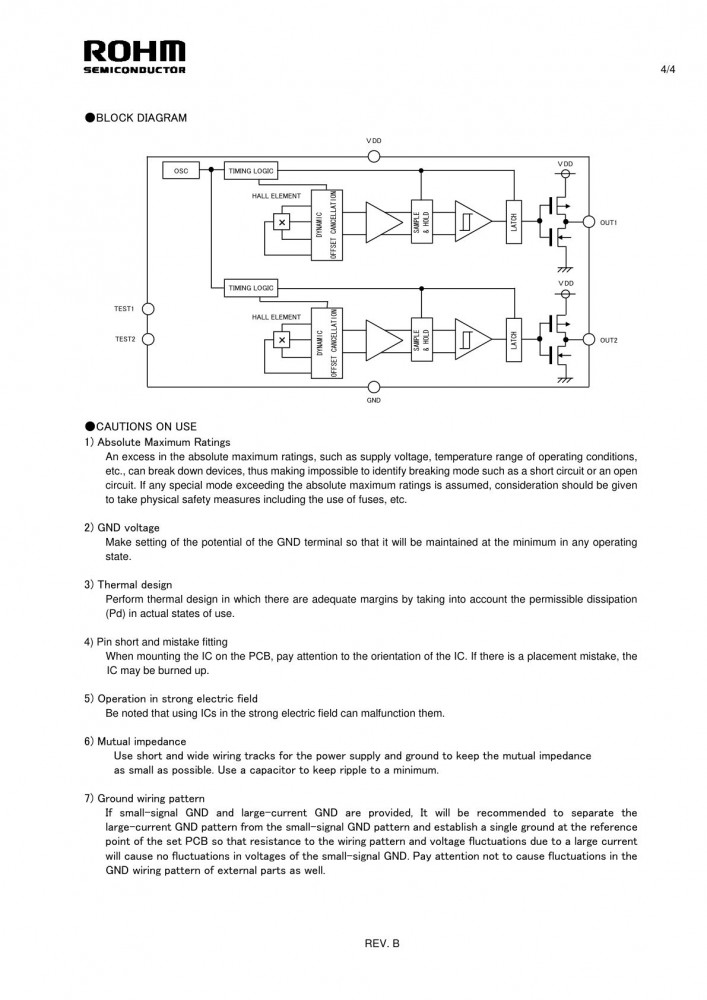 BU52742GUL-E2 datasheet page 4