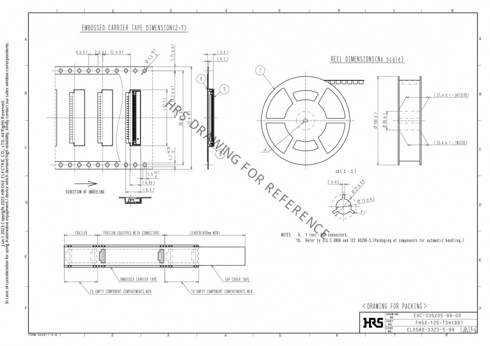 FH52-12S-1SH(99) technical document page 3