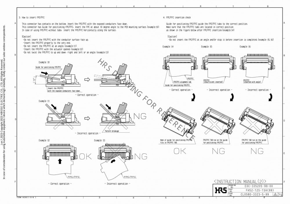 FH52-12S-1SH(99) technical document page 5