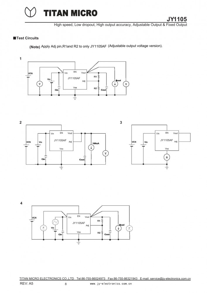 JY1105 datasheet page 8