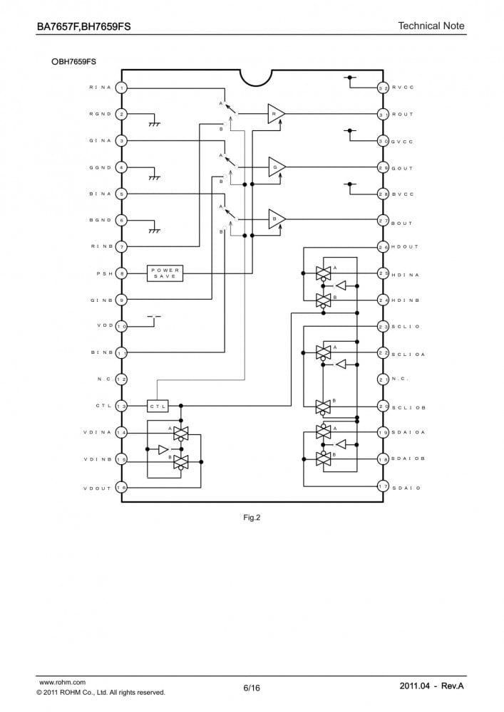 BA7657F-E2 datasheet page 6