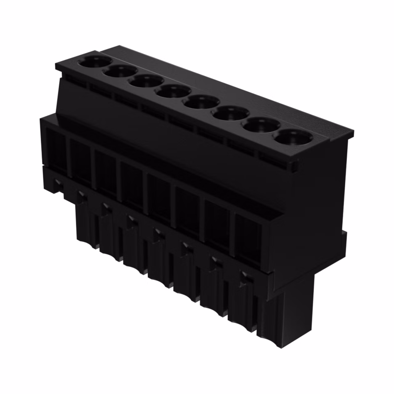 3.50mm Pitch Eurostyle Vertical Plug, Rear Wire Entry, 8 Circuits for sale