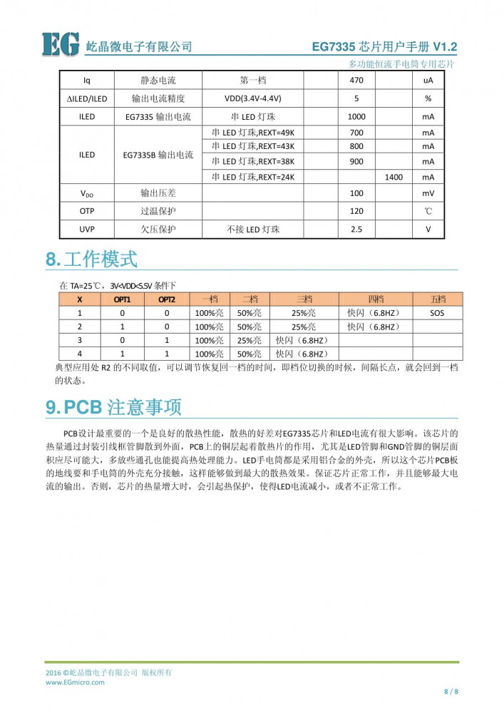 EG7335B user manual page 7
