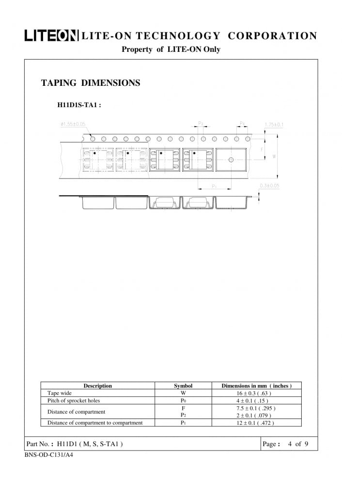 H11D1S datasheet page 4