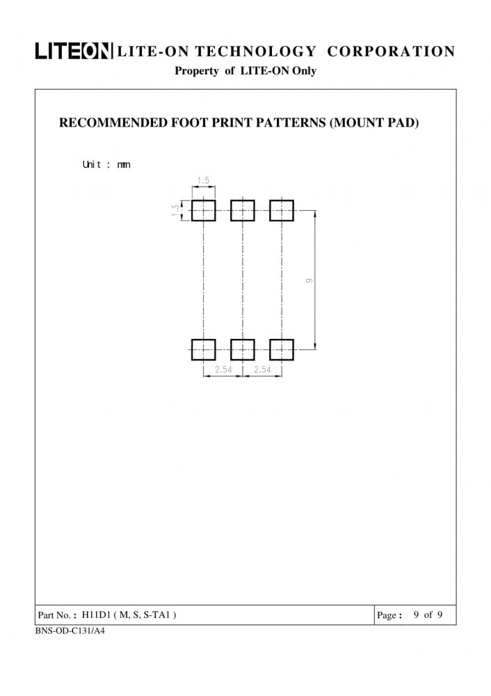 H11D1S datasheet page 9