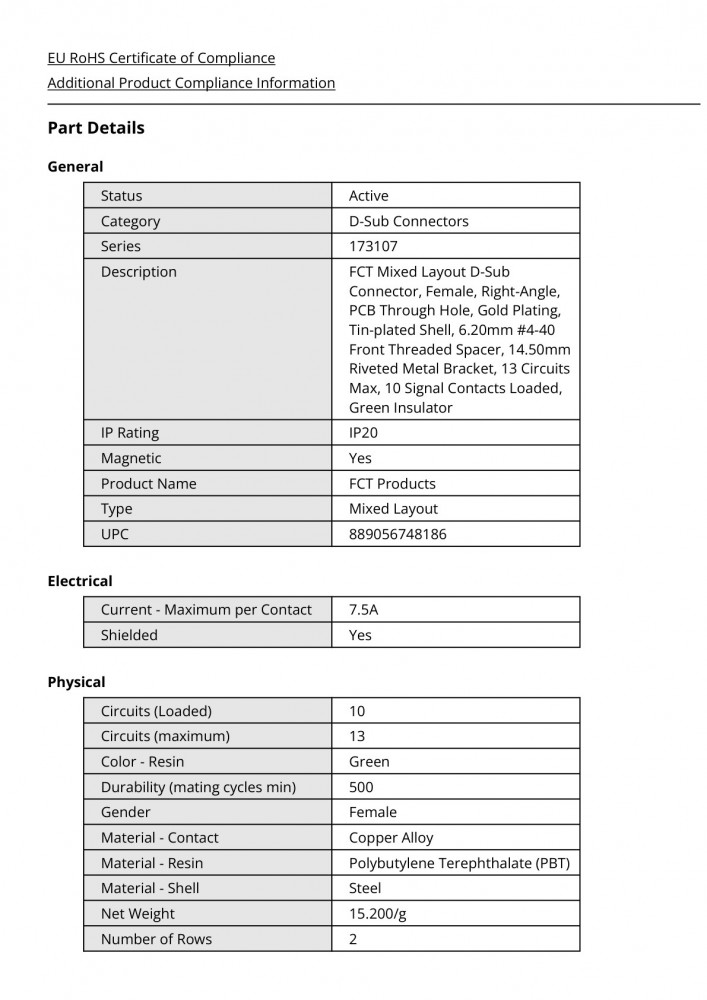 MOLEX 1731070244 technical document image 2
