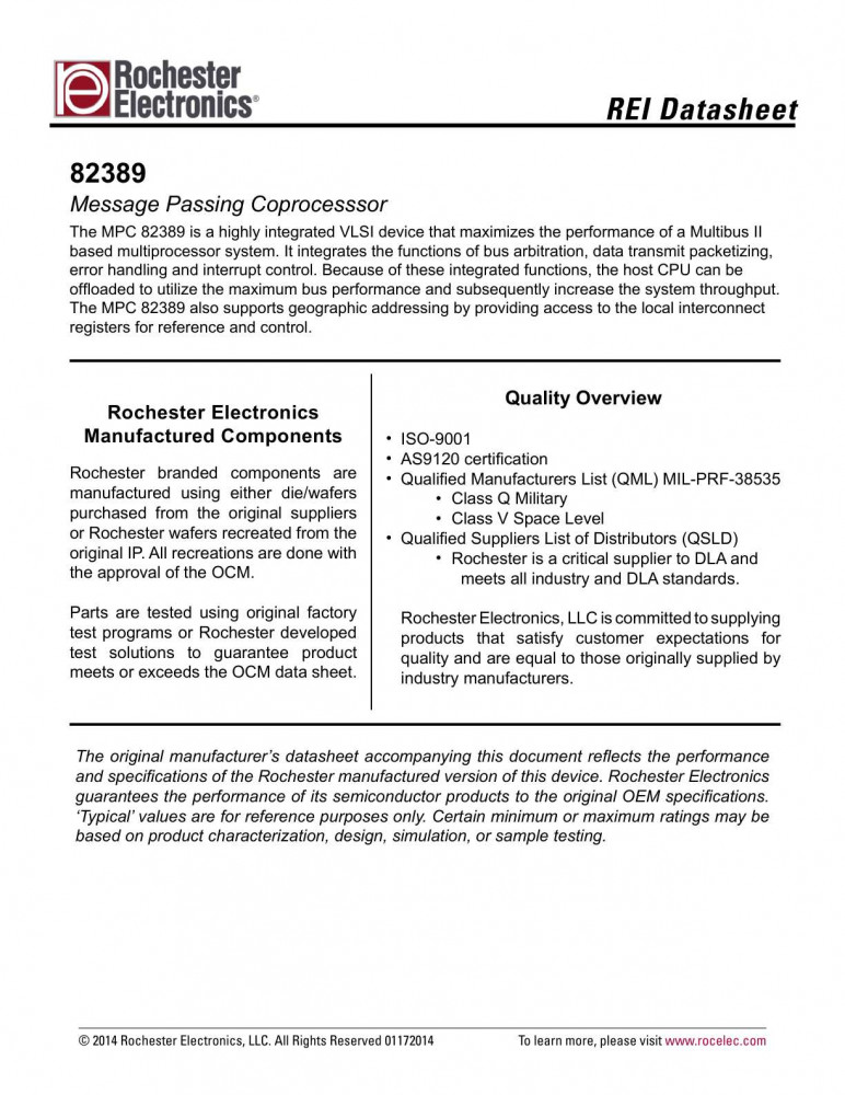 82389 datasheet page 1