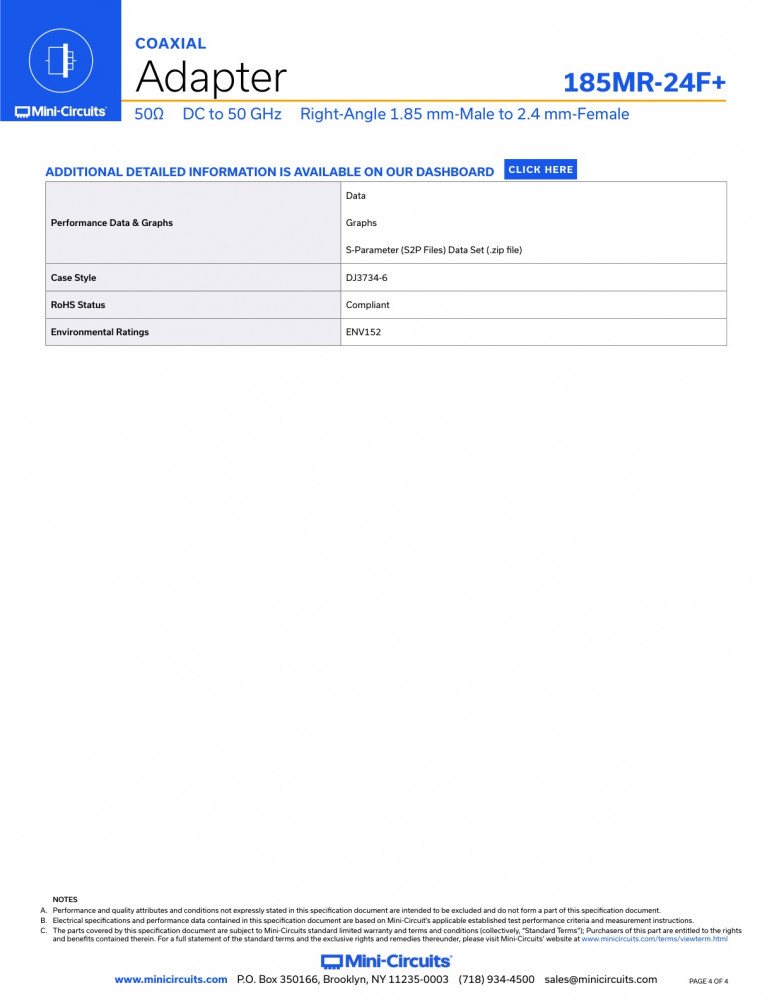 185MR-24F+ datasheet page 4