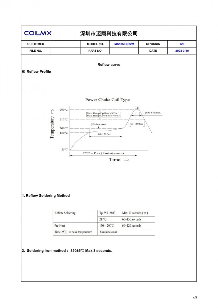 MS1050-R22M technical document page 8