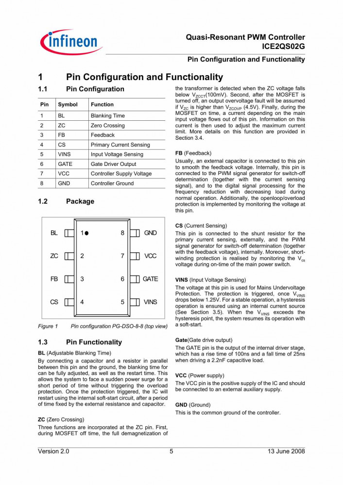 ICE2QS02G datasheet page 5