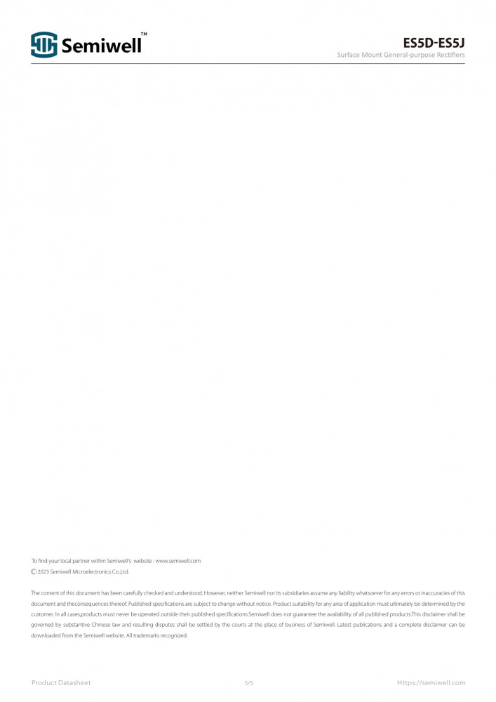 ES5D datasheet page 7